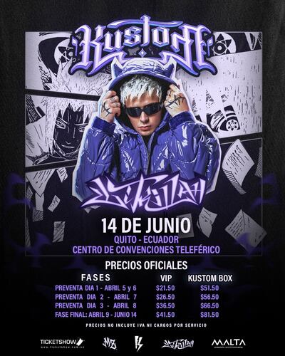 Lit Killah llega a Ecuador con su gira “Kustom Tour” – Metro Ecuador