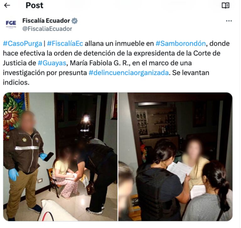 ¿Quién es Fabiola Gallardo, jueza detenida por presunta delincuencia ...