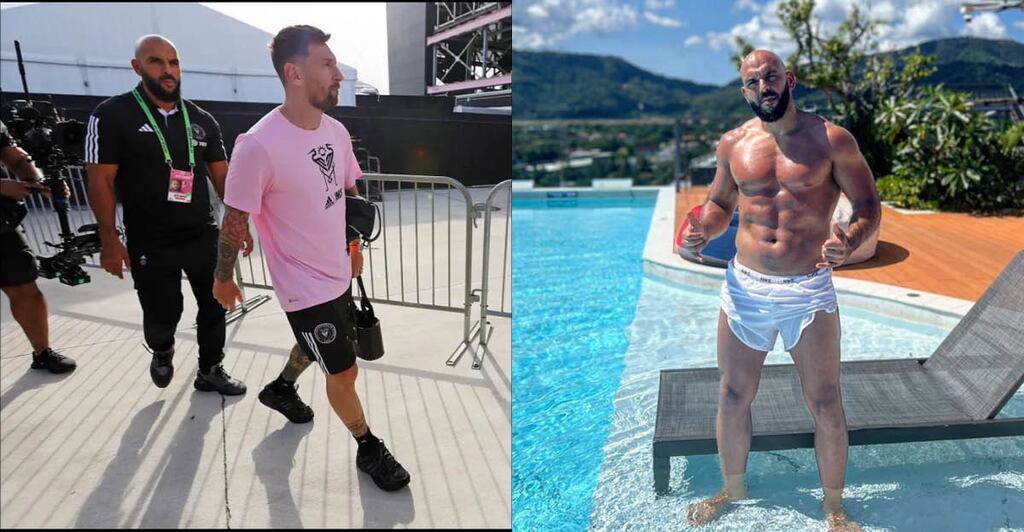 ¿Cuánto cobra el guardaespaldas de Messi que se volvió su “sombra” en ...