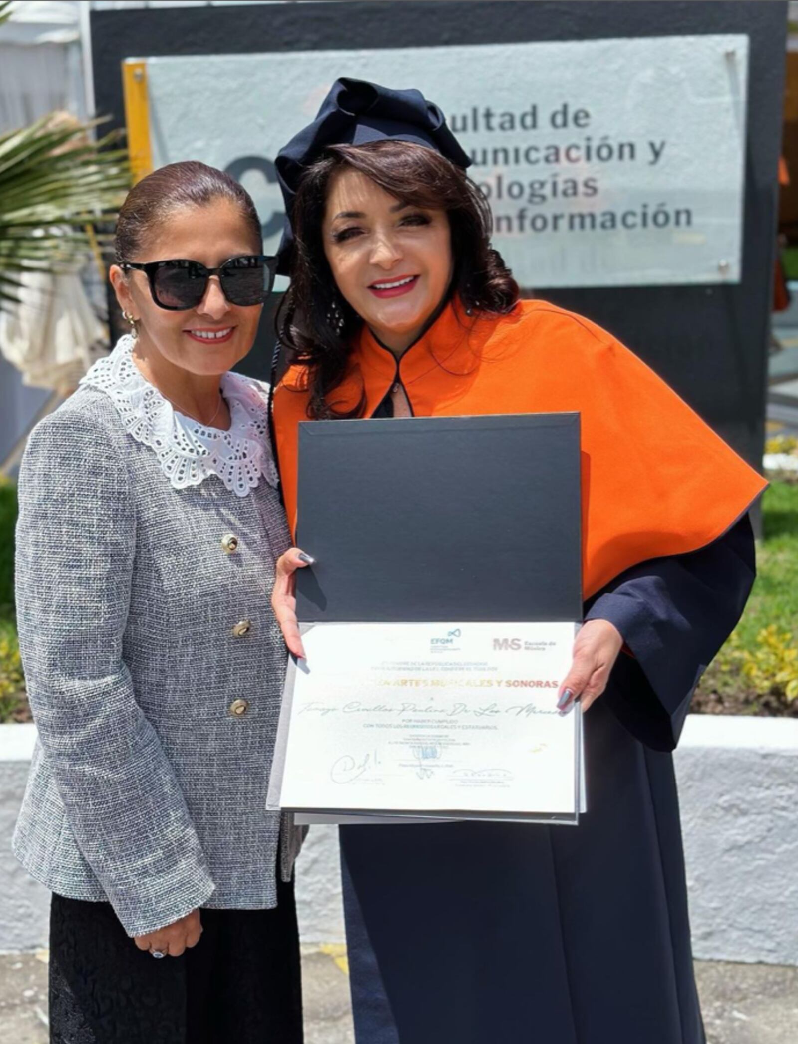 Así fue la graduación de Paulina Tamayo: “Nunca es tarde para cumplir tus sueños” – Metro Ecuador