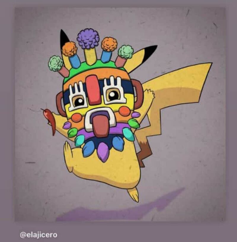 La reacción de Okuda tras los memes de Pikachu por su mural en el ...