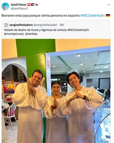 MasterChef Celebrity Ecuador: La indirecta de exparticipante sobre el ...