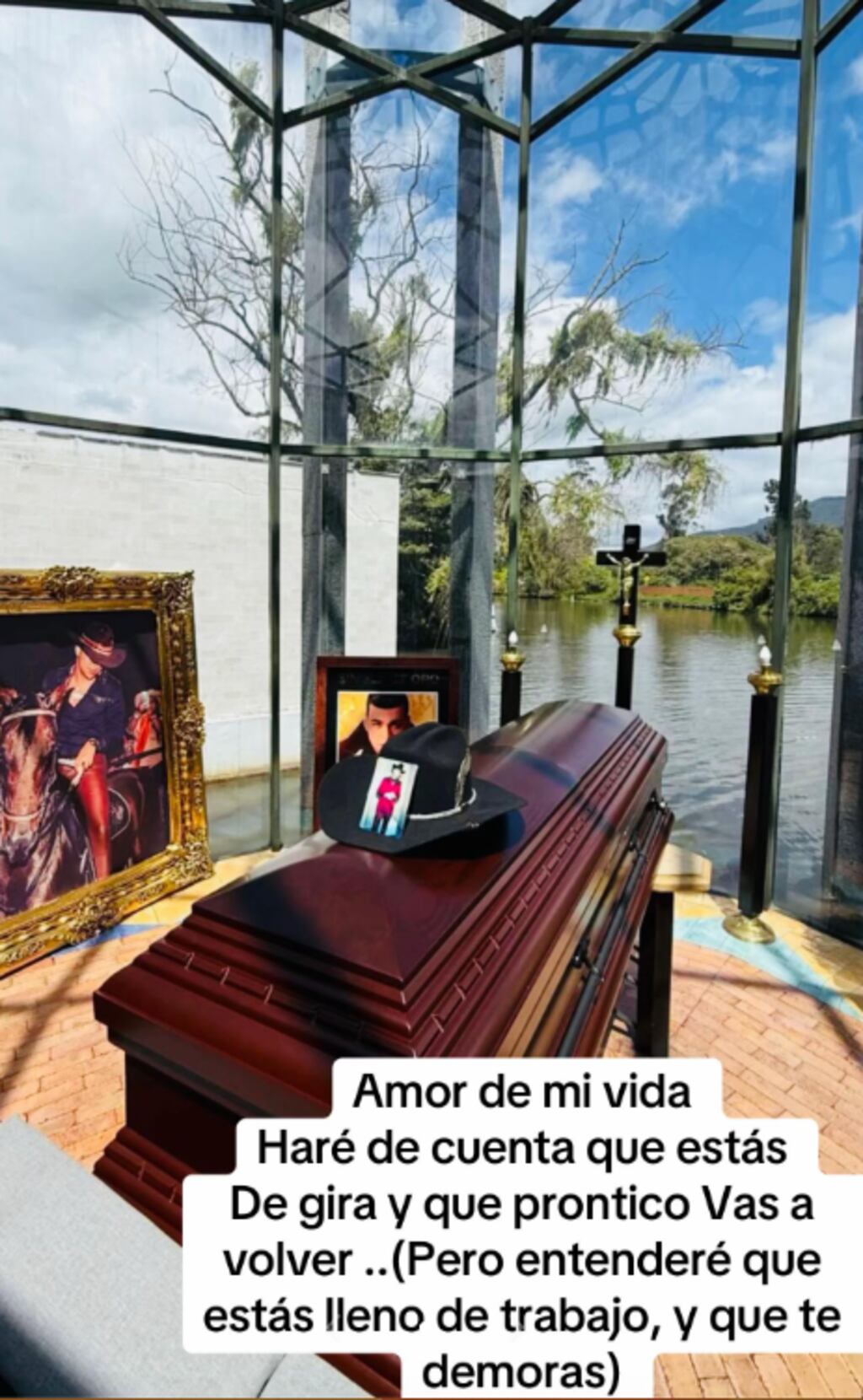 Hermana de Yeison Jiménez compartió una emotiva fotografía del velorio ...