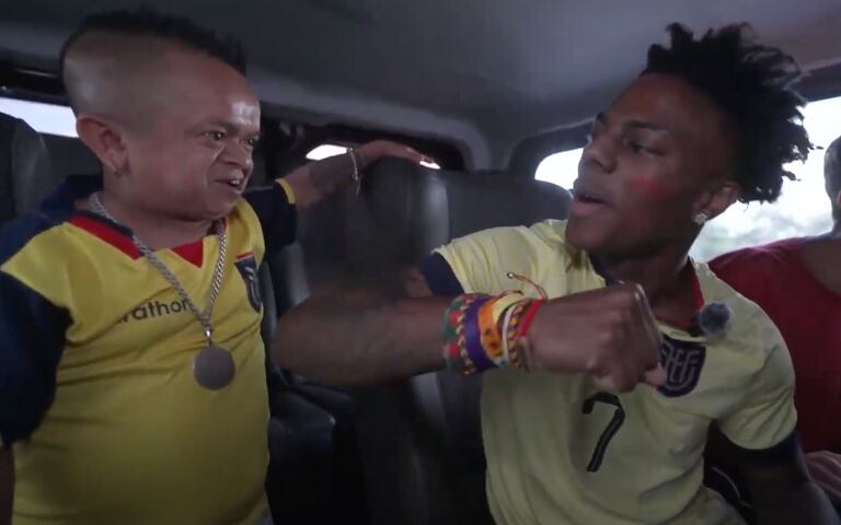 ‘Speed’ escuchó ‘Parte & Choque’ de Jombriel y así fue cómo lo bailó ...