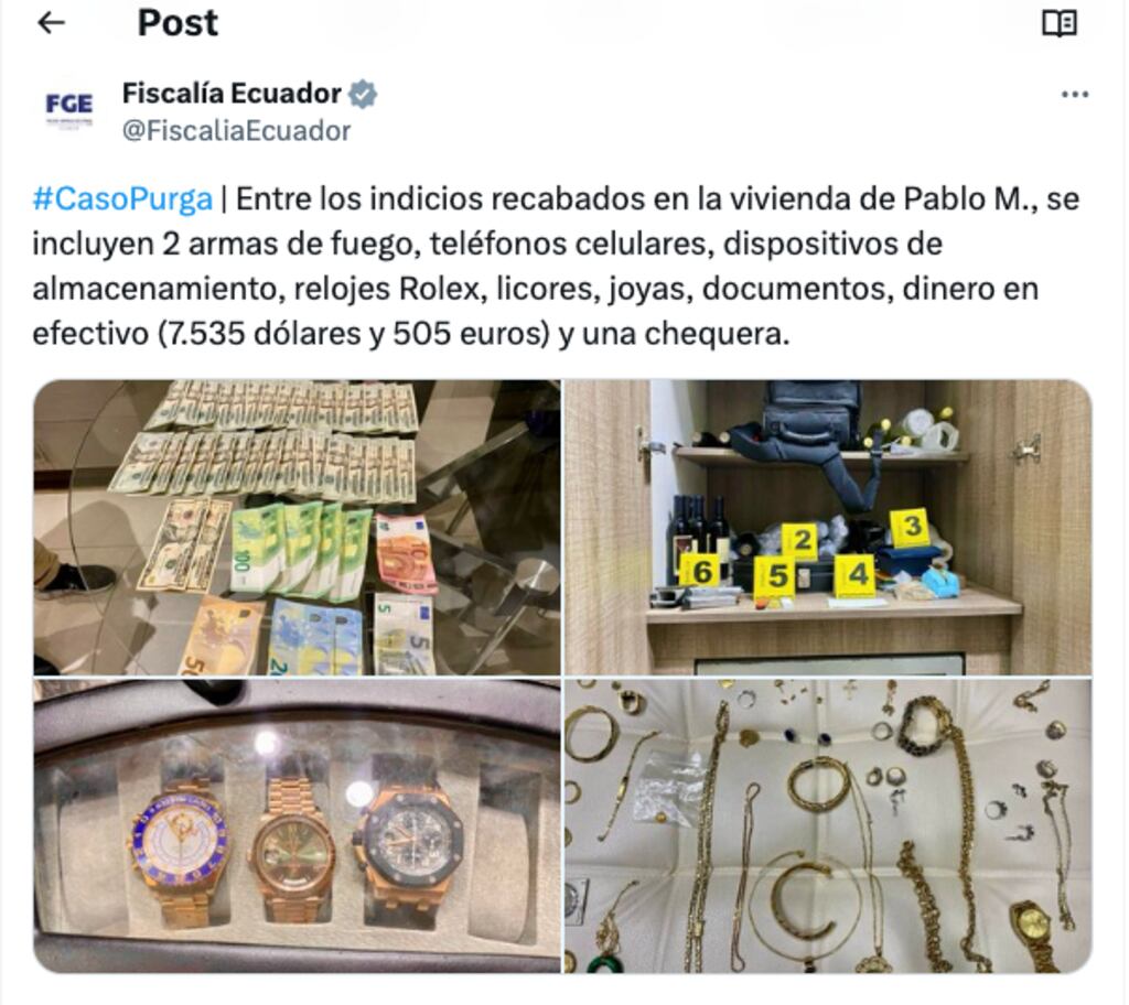 Caso Purga: lo que encontraron en la casa de Pablo Muentes tras ...