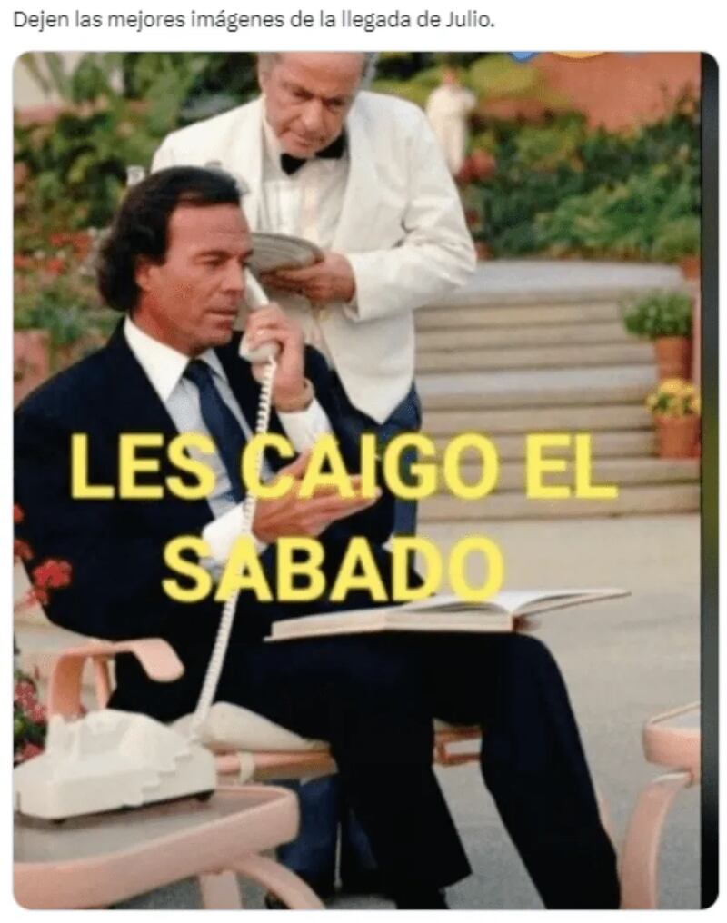 Lo que opina el cantante Julio Iglesias sobre los memes que hacen con su imagen – Metro Ecuador