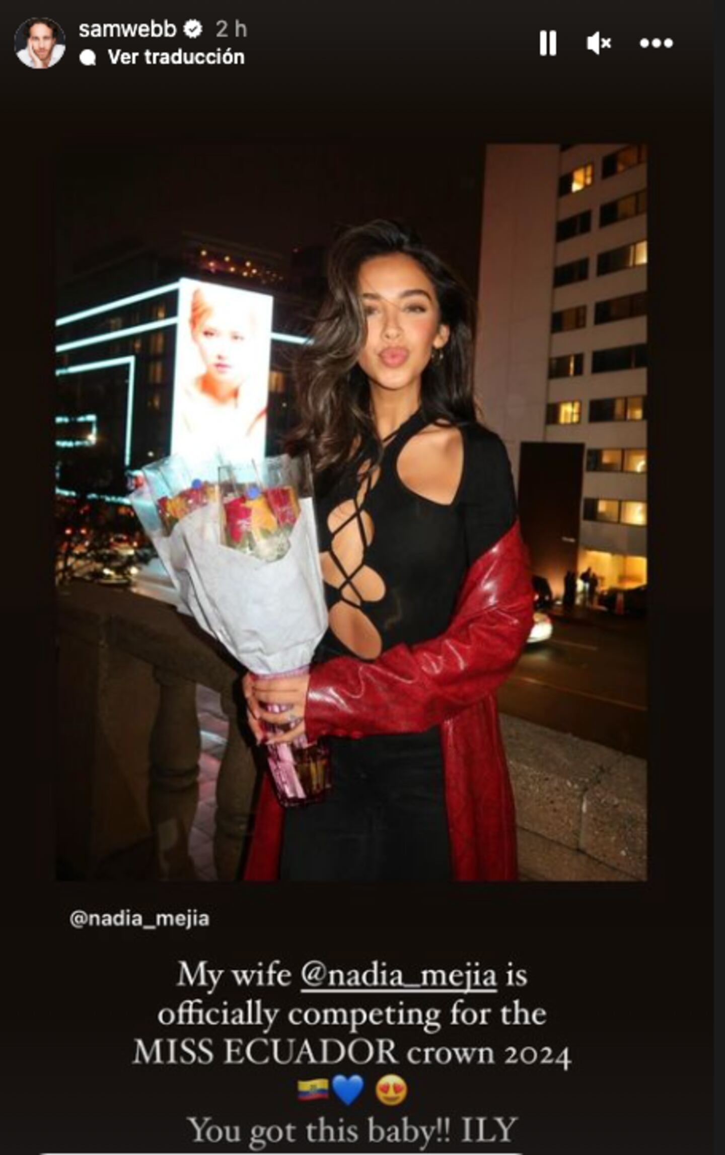 ¡Nadia Mejía oficialmente es candidata a Miss Universo Ecuador! – Metro ...