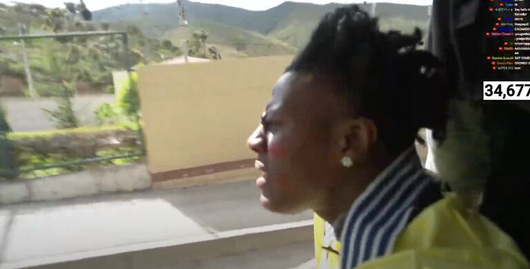 ‘Speed’ se subió y disfrutó del paseo en el ‘gusanito’ en Quito: “Es el mejor tren” – Metro Ecuador