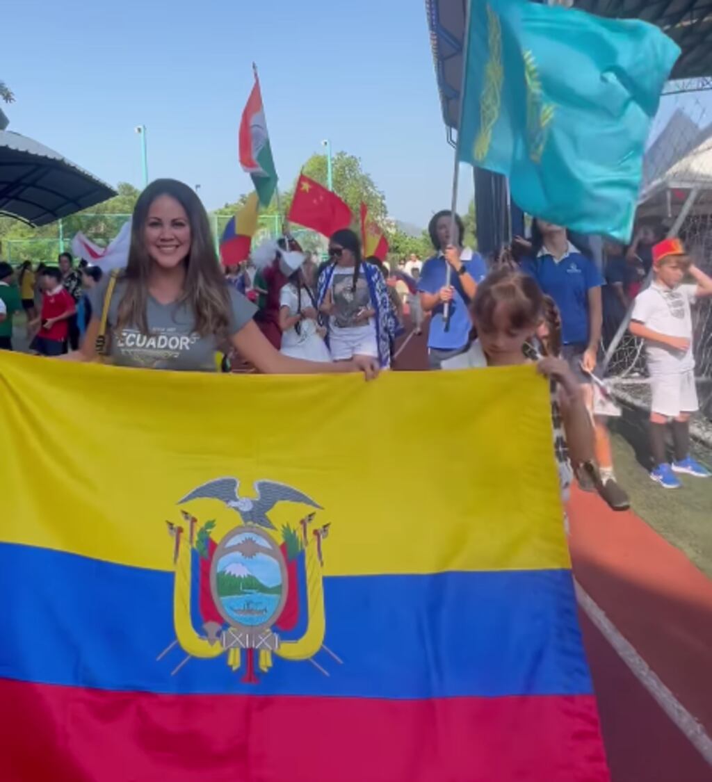 Denisse Molina en Tailandia: esto dijo tras flamear bandera de Ecuador ...