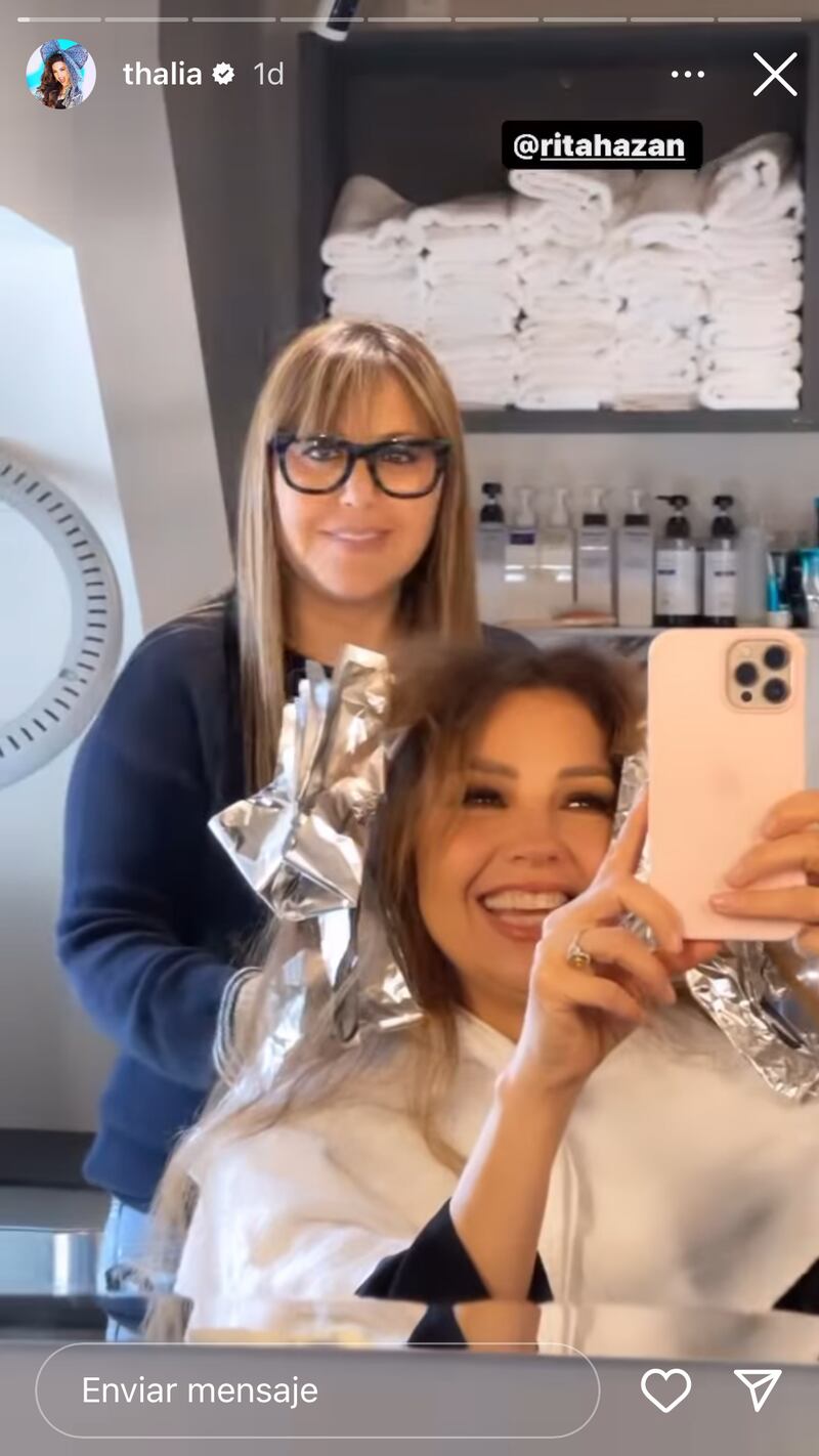 Thalía cambio de look ¿Qué son las babylights y cómo utilizarlas esta ...