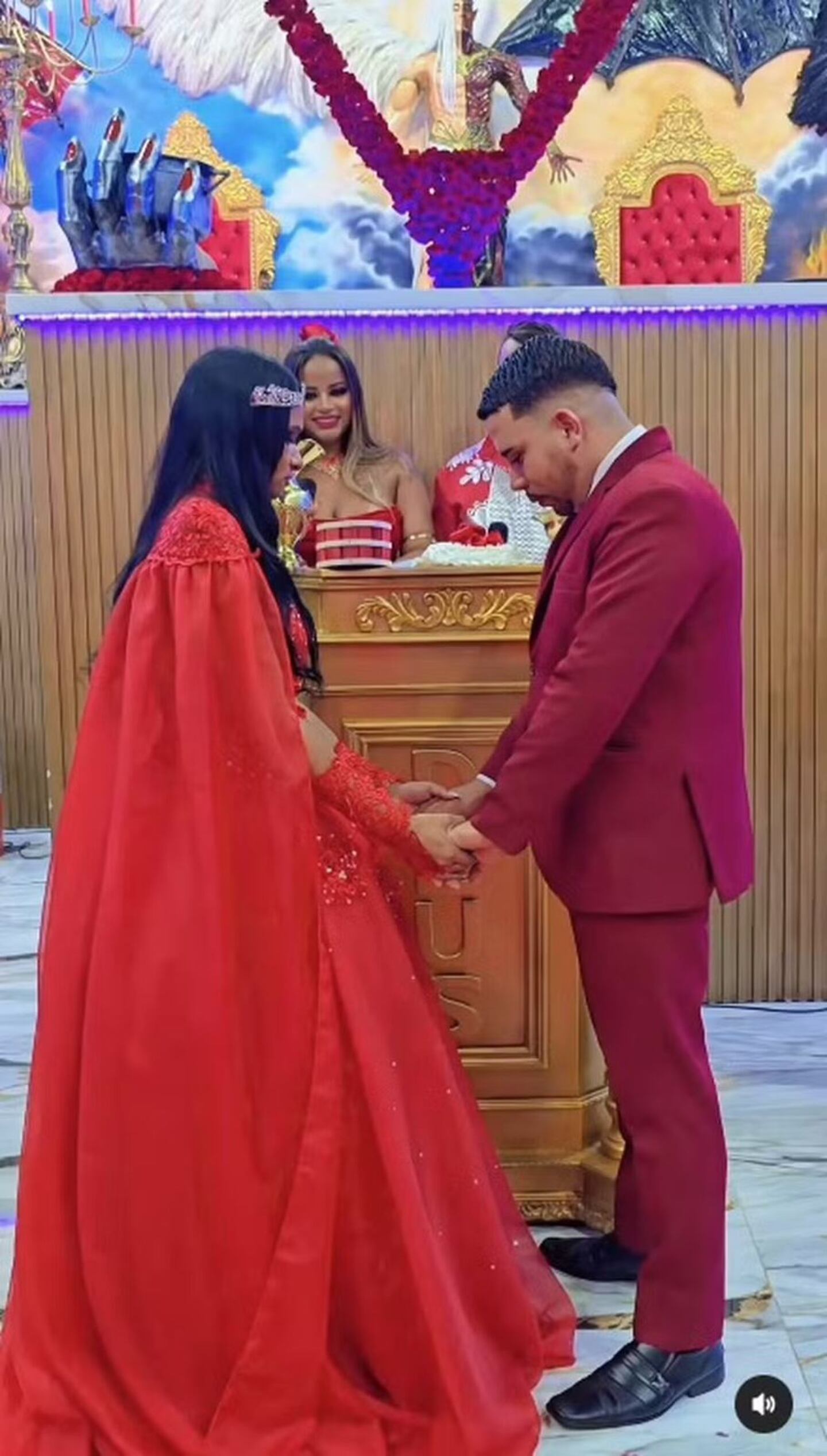 Impactante: Celebran la primera boda luciferina en Brasil, un evento ...