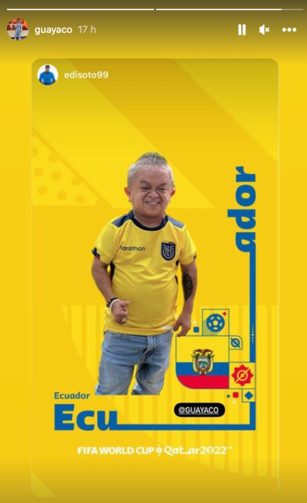 Ecuador en Qatar 2022: Jorgito Guayaco es convertido en la "cábala" de ...