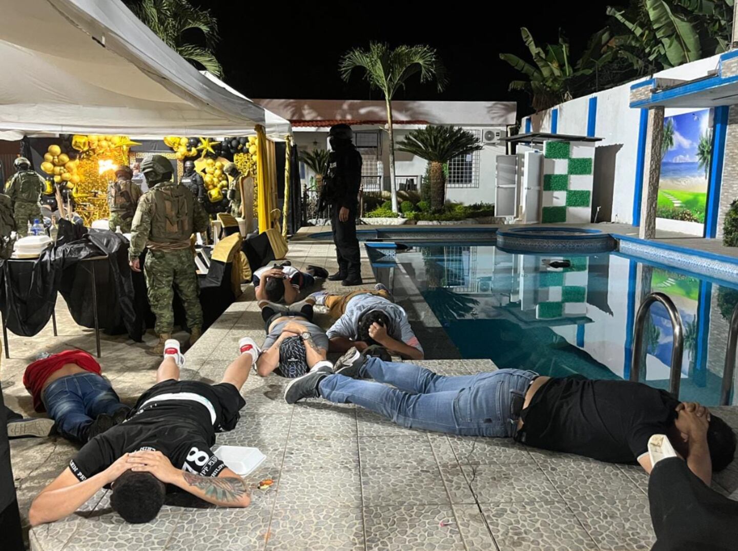 Similitudes de las narcofiestas intervenidas en un mes: Ellos ...