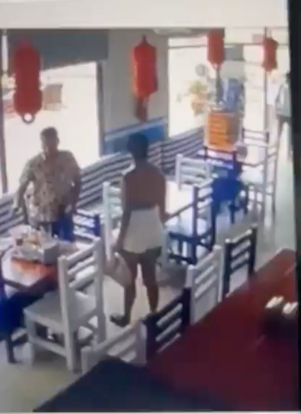 La reacción que tuvo Landy Párraga cuando vio a los sicarios ingresar ...