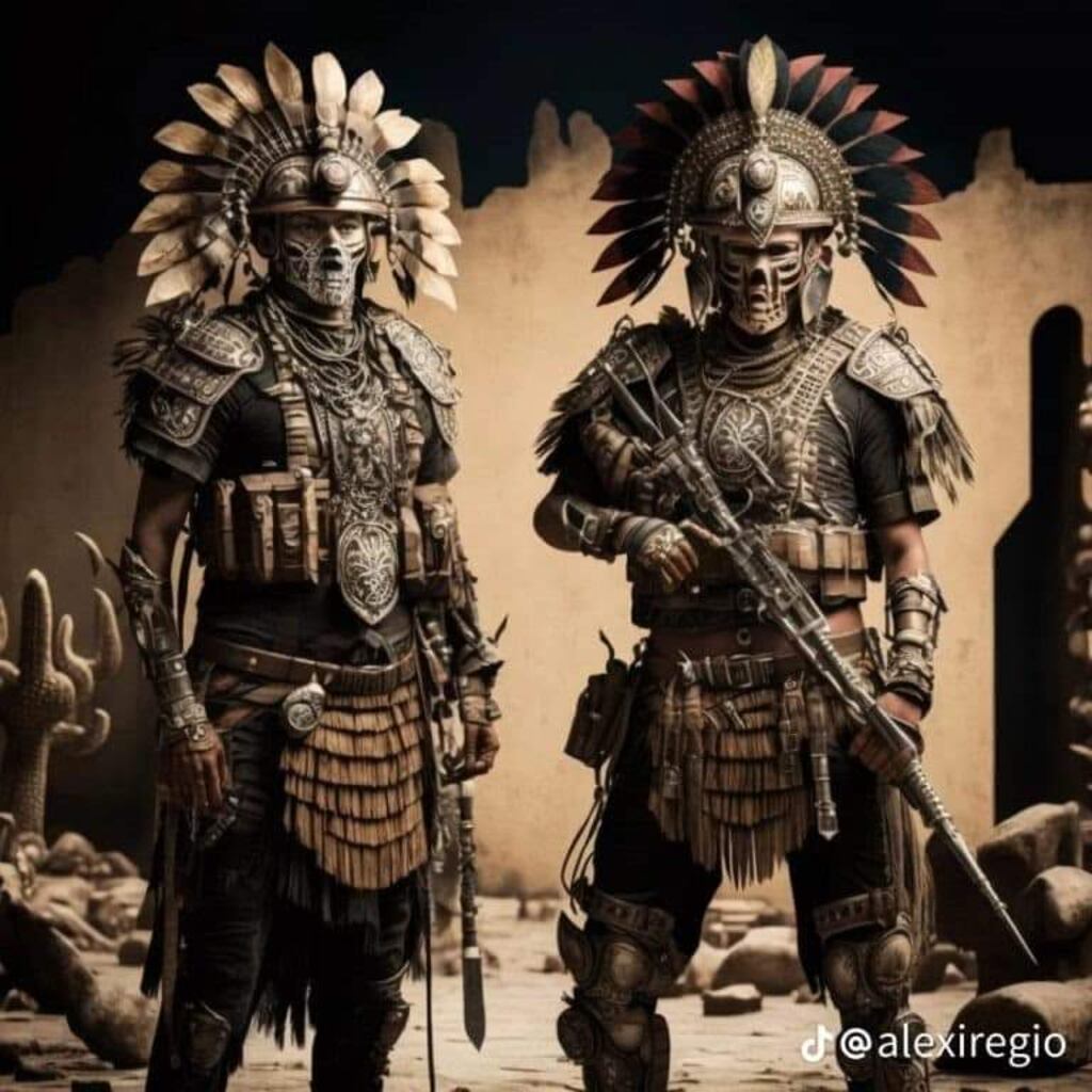 Inteligencia artificial: así se verían parte de los aztecas si no ...